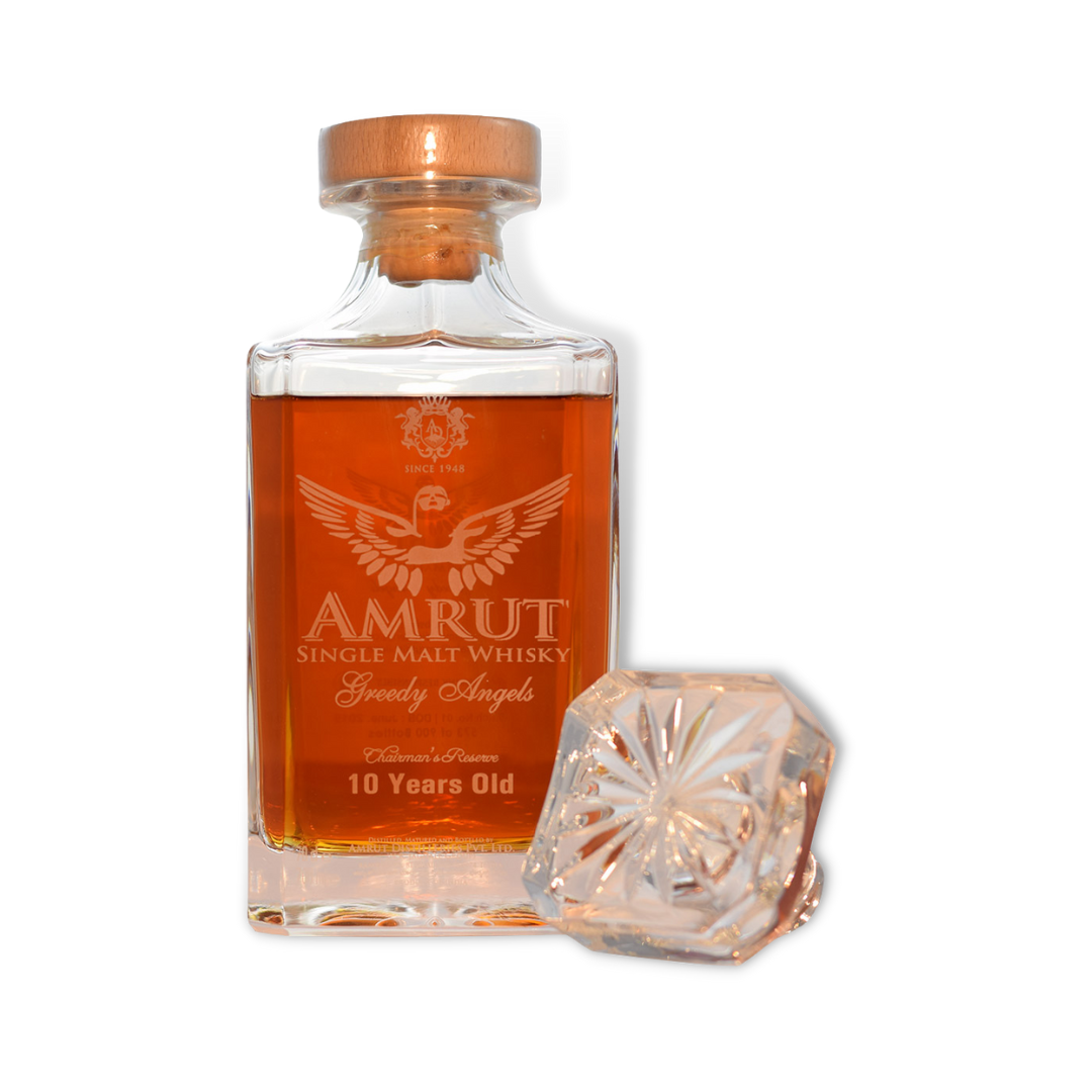 Amrut Greedy Angels 10 Year Old Chairman's Reserve Indian Single Malt ...