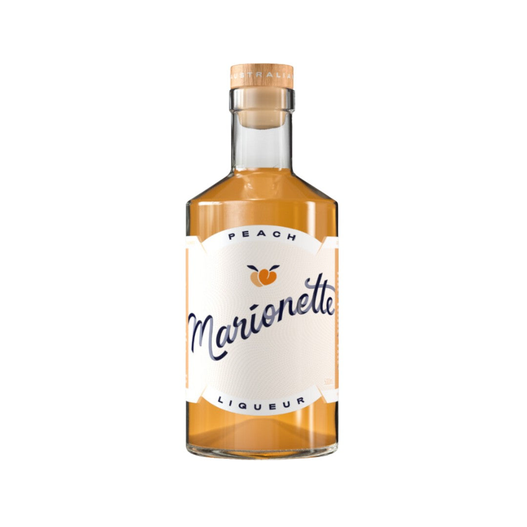 Marionette Peach Liqueur 500ml (ABV 25%) – Luca Collections