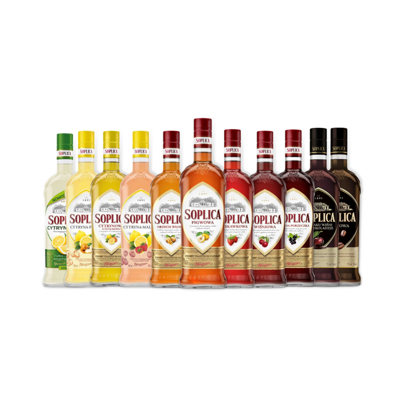 Soplica Cherry Vodka Liqueur 100ml / 500ml (ABV 28%) – Luca Collections