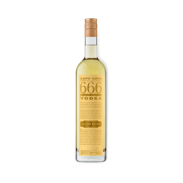 Cape Grim 666 Autumn Butter Vodka 700ml (ABV 40%) – Luca Collections
