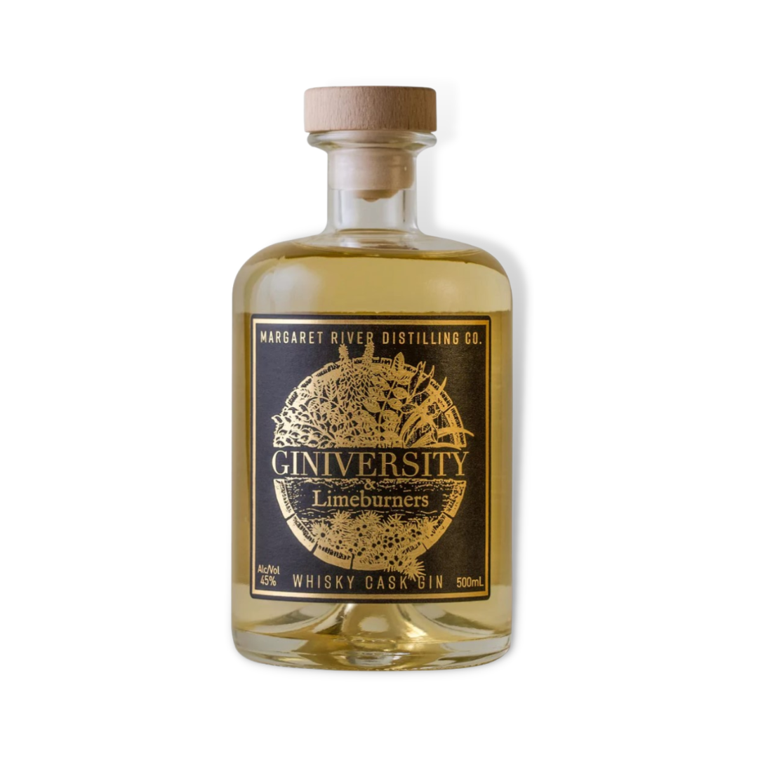 Giniversity Limeburners Whisky Cask Australian Gin 500ml (ABV 45% ...